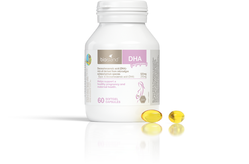 Bio Island DHA for Pregnancy - Foetal Brain & Maternal Health Support