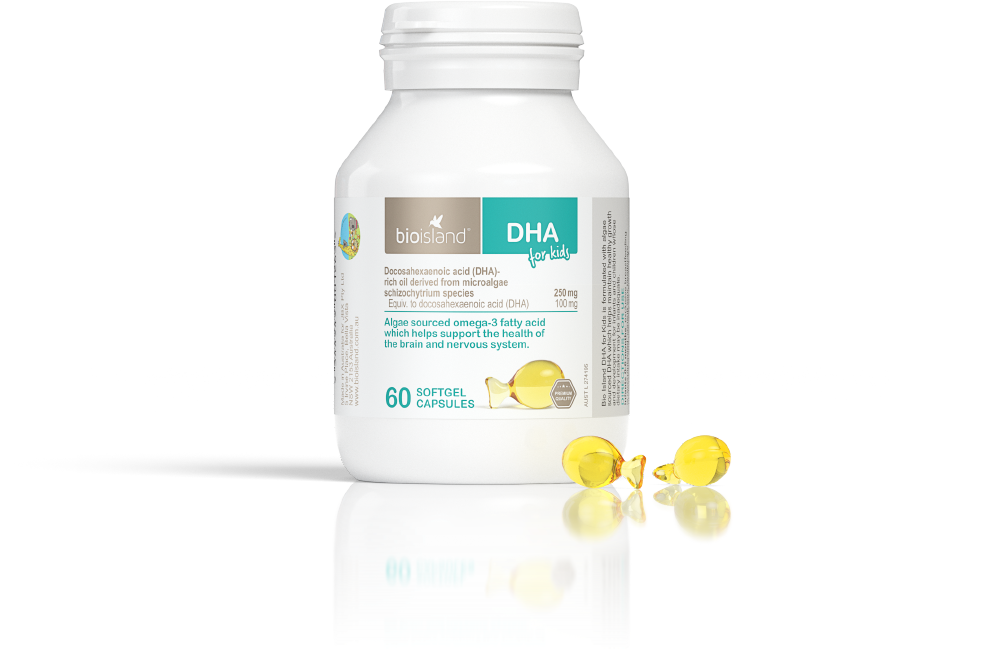 Bio Island DHA for Kids - Brain, Nervous System & Development
